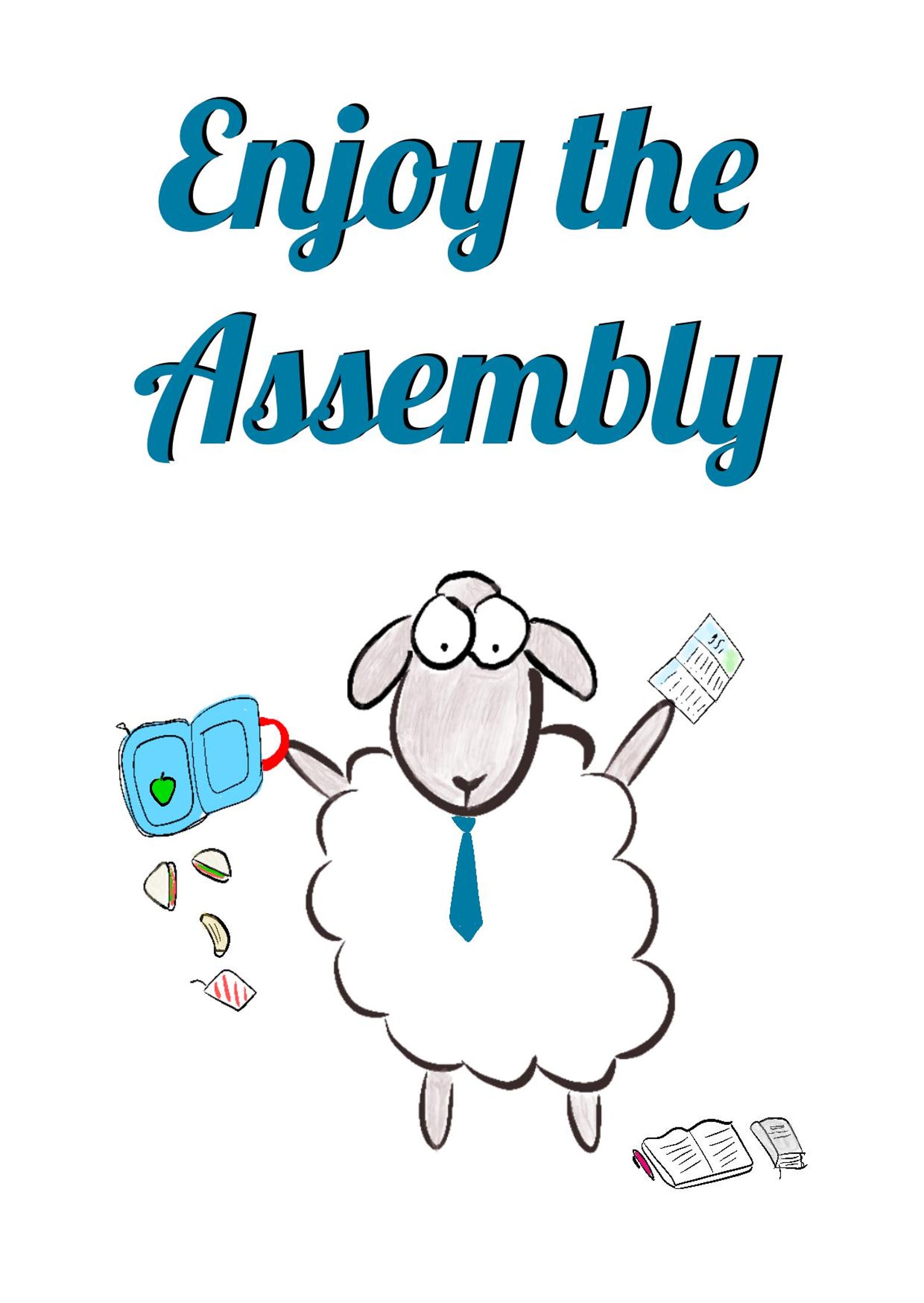 JW Enjoy the Assembly Card | JW Love | JW Printable | Jw Gift - Etsy
