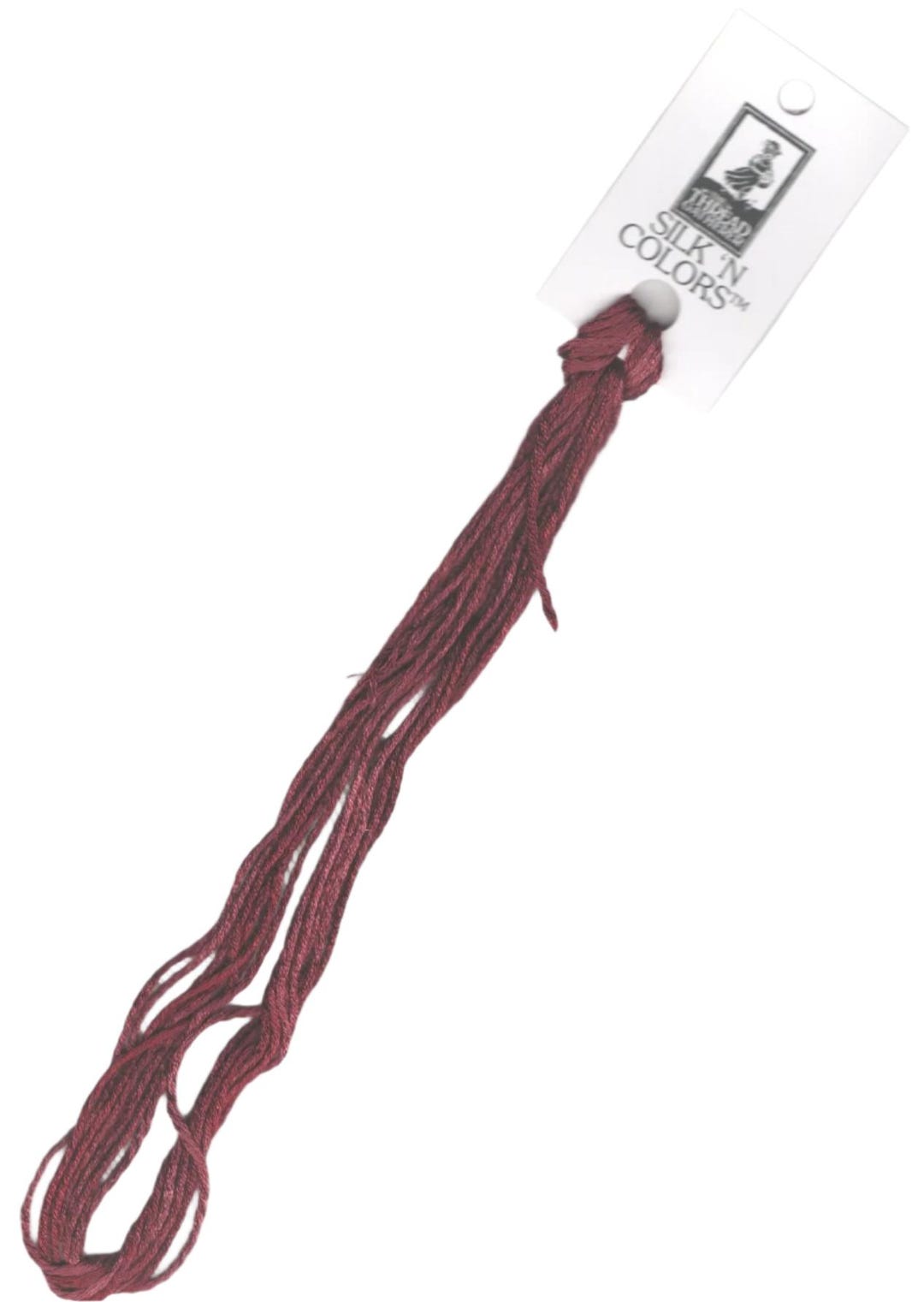Hand Dyed Silk Embroidery Floss: Nan's Mulberry, 5 Yards - Etsy