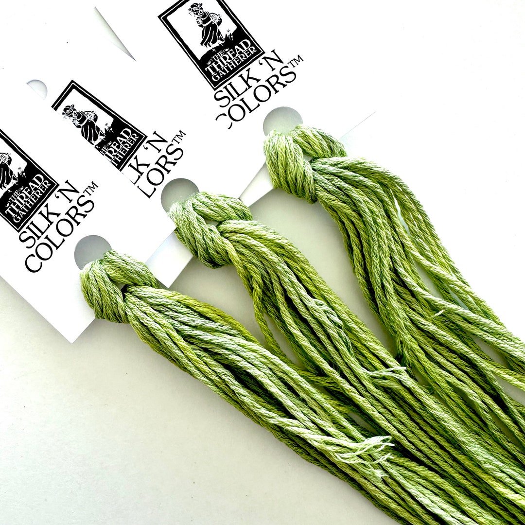 Witch's Slime SNC LTD Ed. Silk N Colors Hand Dyed by the Thread ...