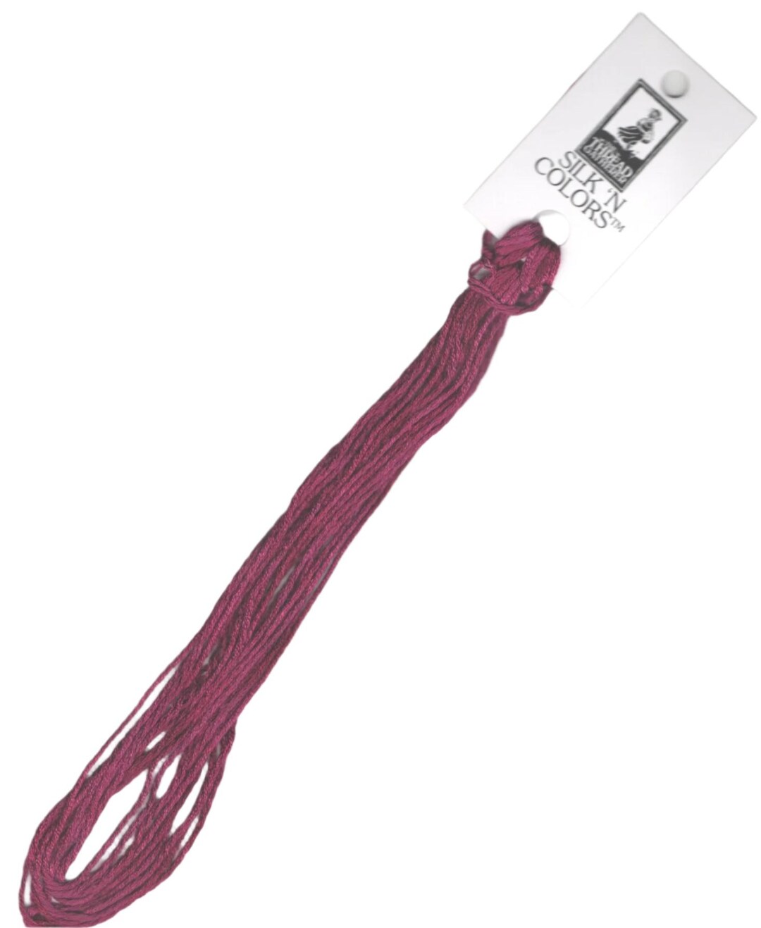 Silk 'n Colors Razzleberry Hand-dyed Embroidery Floss, 5 Yards - Etsy