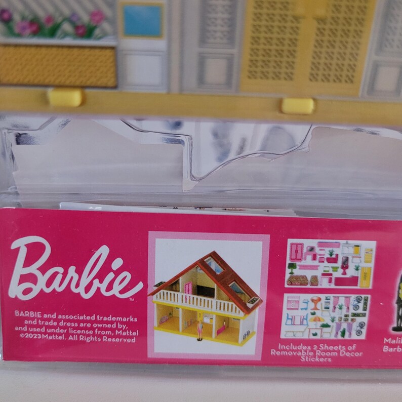 World's Smallest Miniature Barbie Malibu Dreamhouse Yellow - Etsy