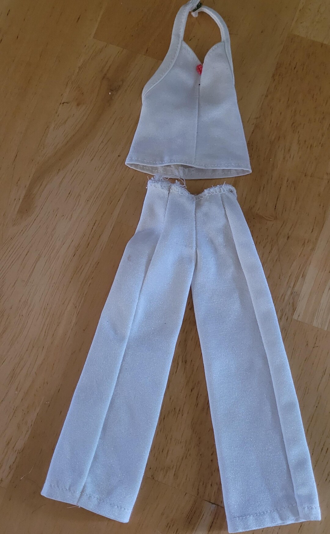 Vintage 1978 Tuesday Taylor Doll Outfit Halter Top Scarf and Pants Fits ...