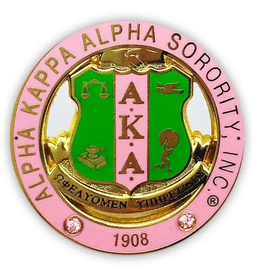 Room Decor Alpha Kappa Alpha Sorority Inc. 1908 Aluminum Sign, AKA ...