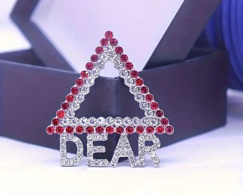Delta Sigma Theta Dear, DST, Greek Letter Brooch, Divine 9, Delta Pin ...