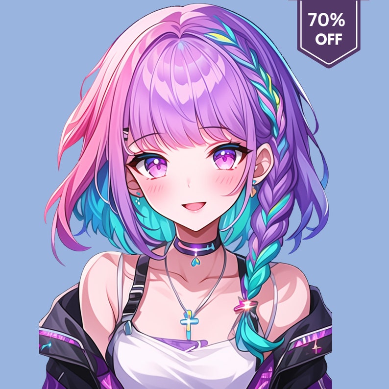 Custom PFP Anime, PFP Commission, PFP for Twitch, Vtuber Pfp, Profile ...