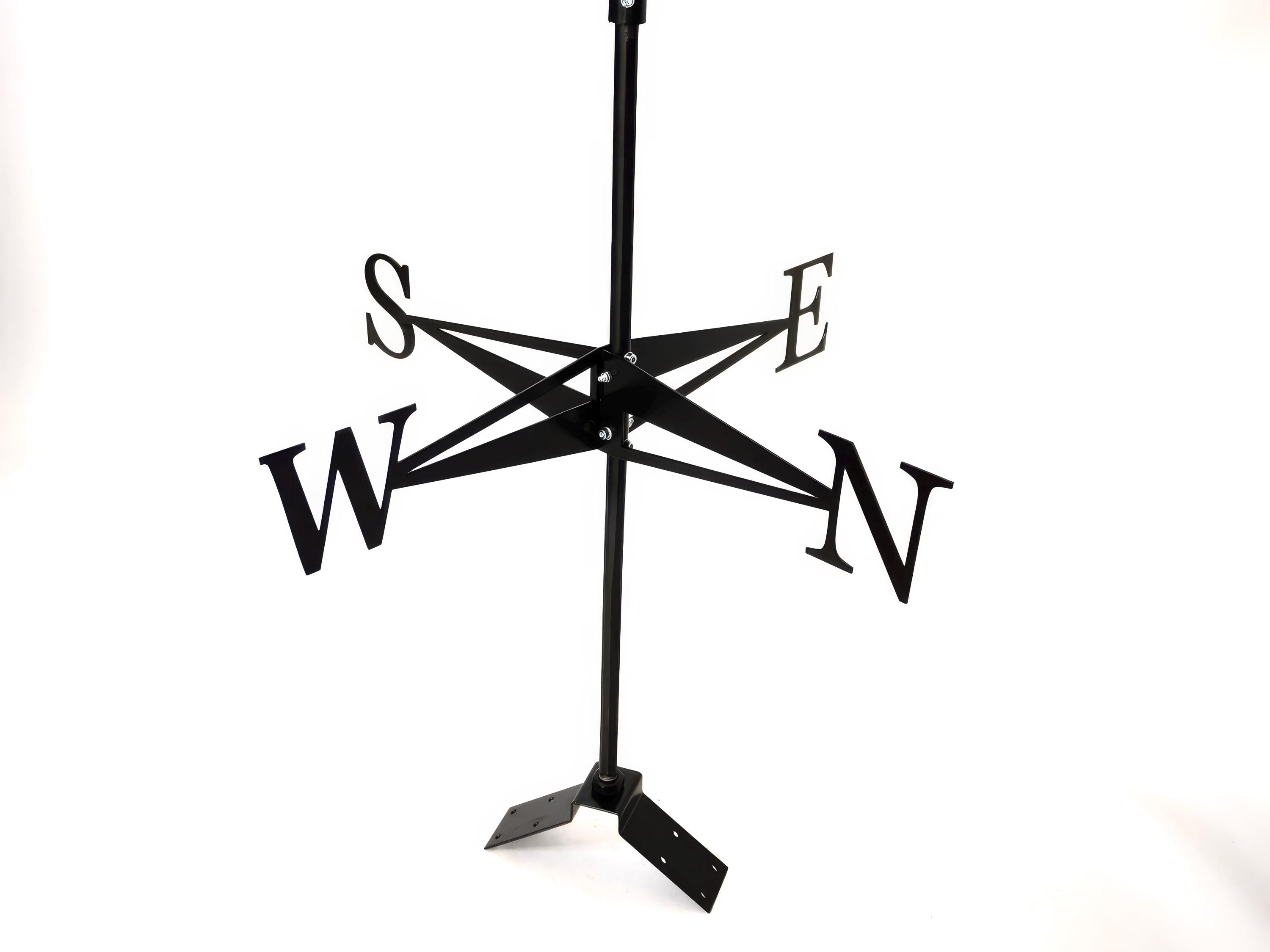 Rooster Weathervane - Handcraft Wind Vane Decor for Roof or Garden ...
