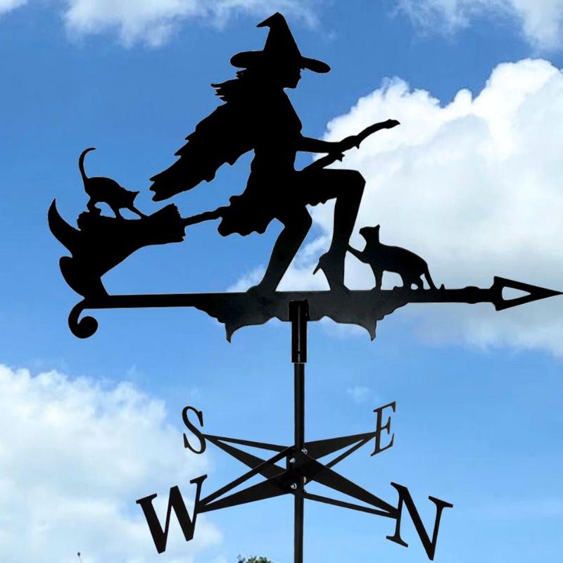 Witch Weathervane - Etsy UK