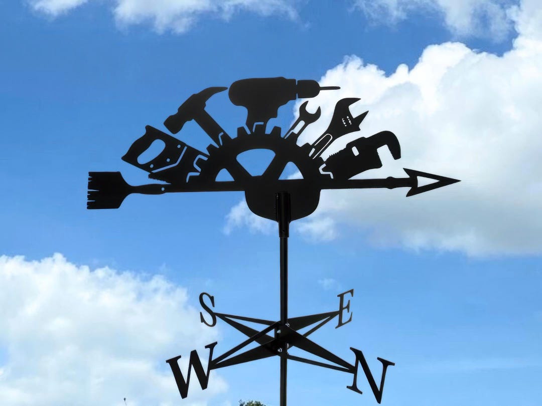 Workshop Weathervane: Tools in the Wind - Etsy