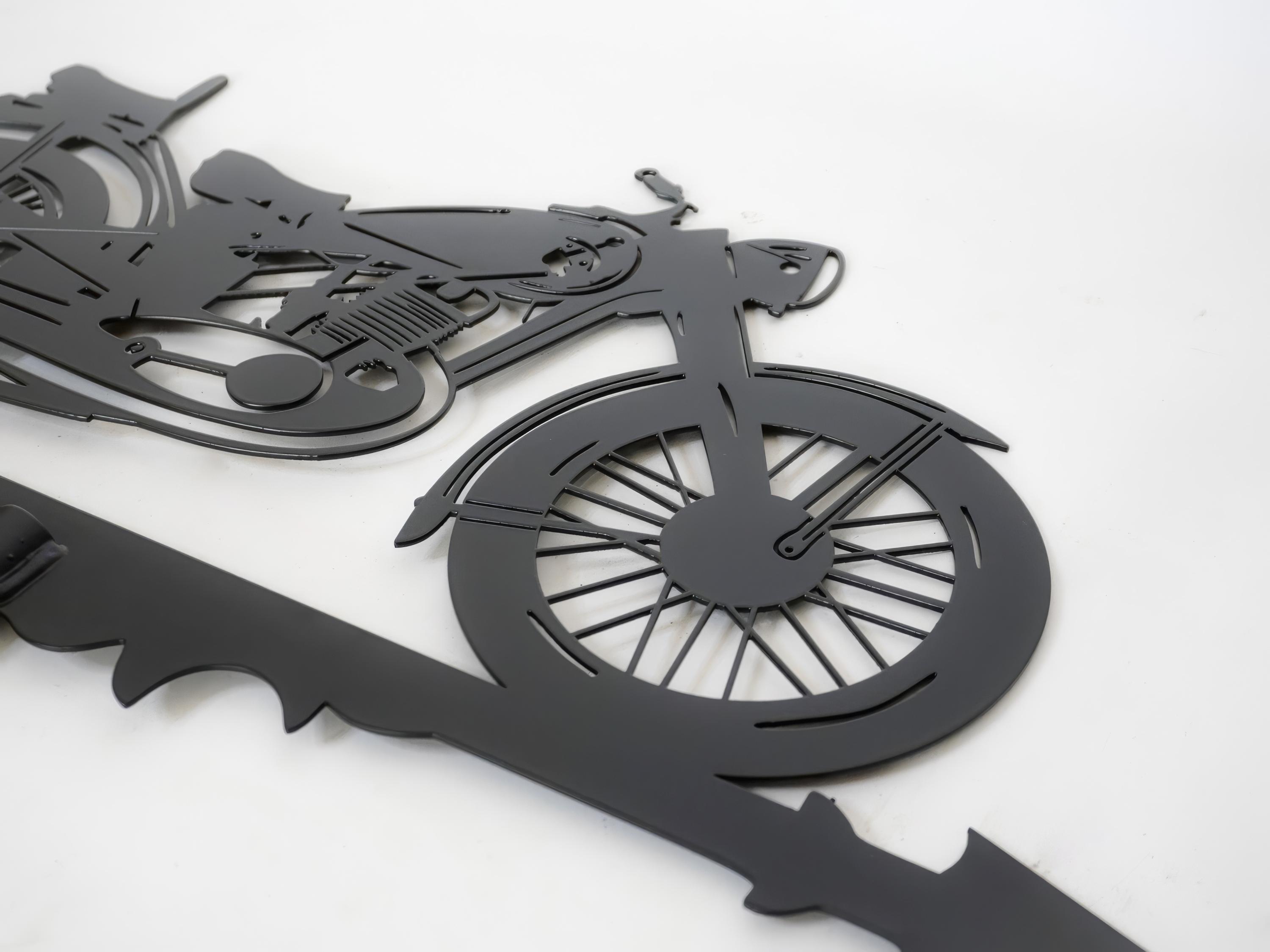 Motorcycle Weathervane – Iron Wind Vane for Roof or Garden - Etsy
