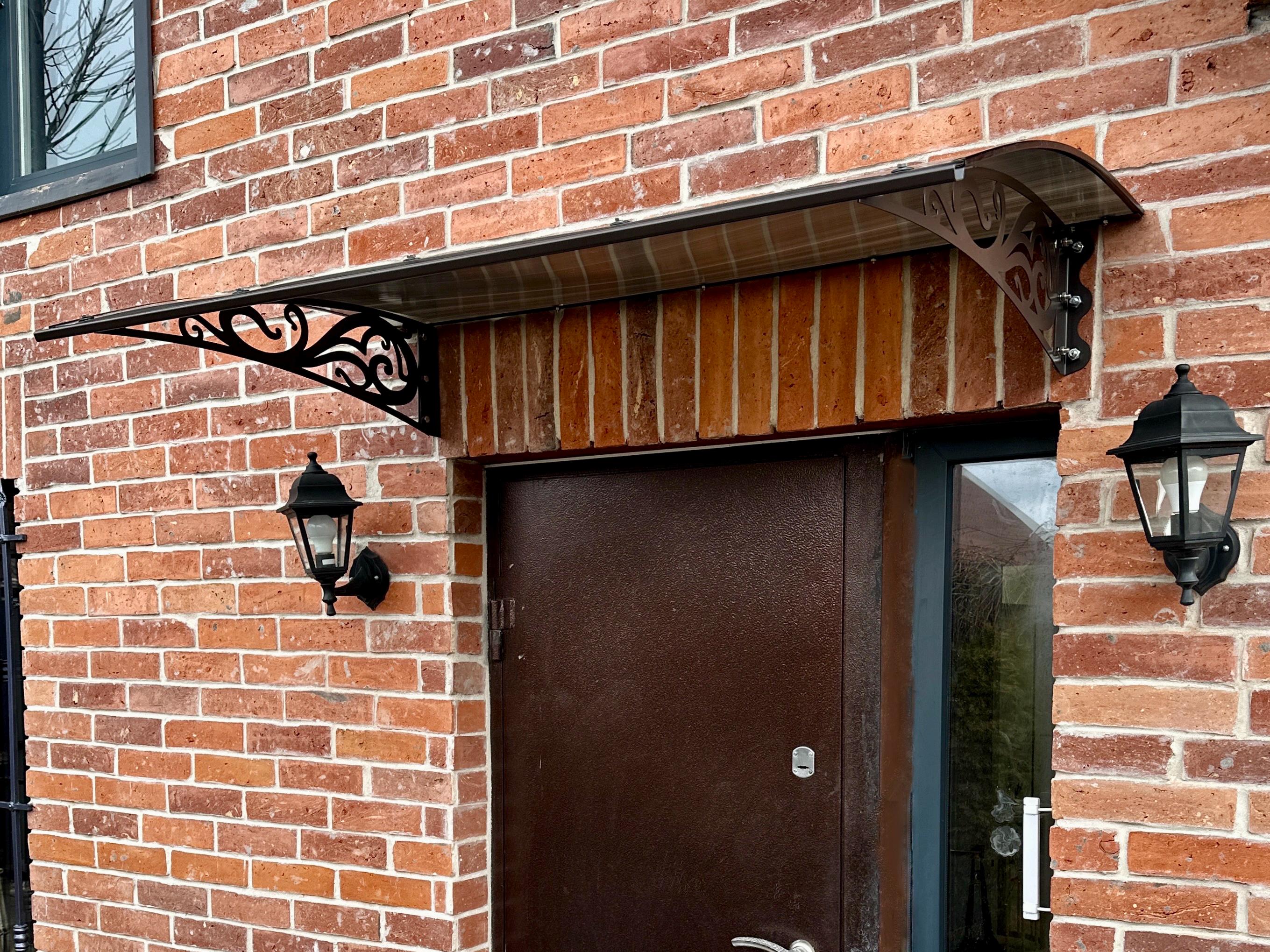 Awning for Door | Metal Canopy Front Door | Entrance Shelters - Etsy