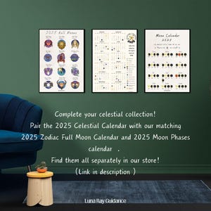 2025 Celestial Calendar | Moon Phases, Eclipses, Meteor Showers ...