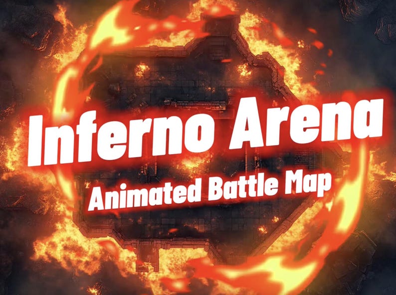 3 Animated Battle Maps Variety Pack Dnd Battle Map, Dungeons and ...