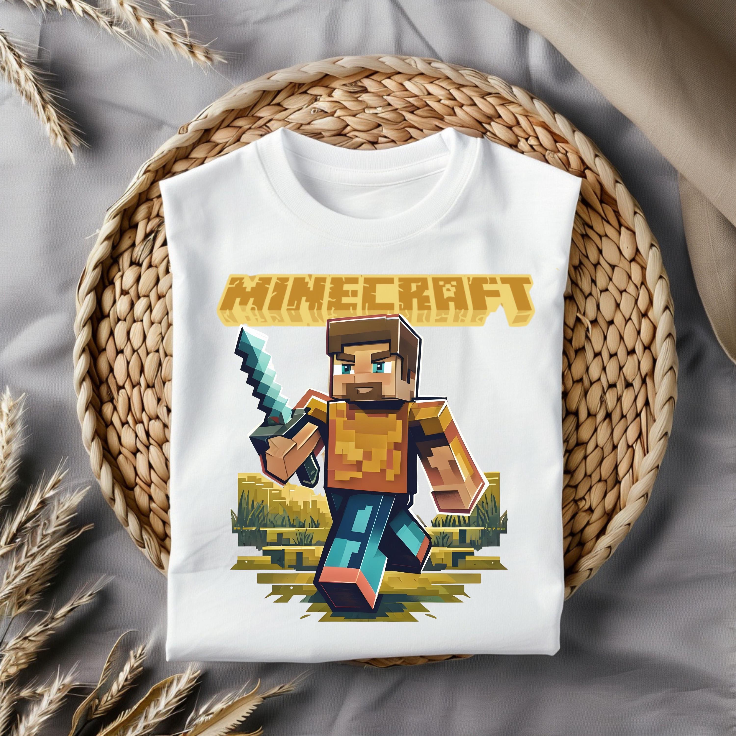 Minecraft PNG Video Game Character Design Minecraft Shirt Sublimation ...