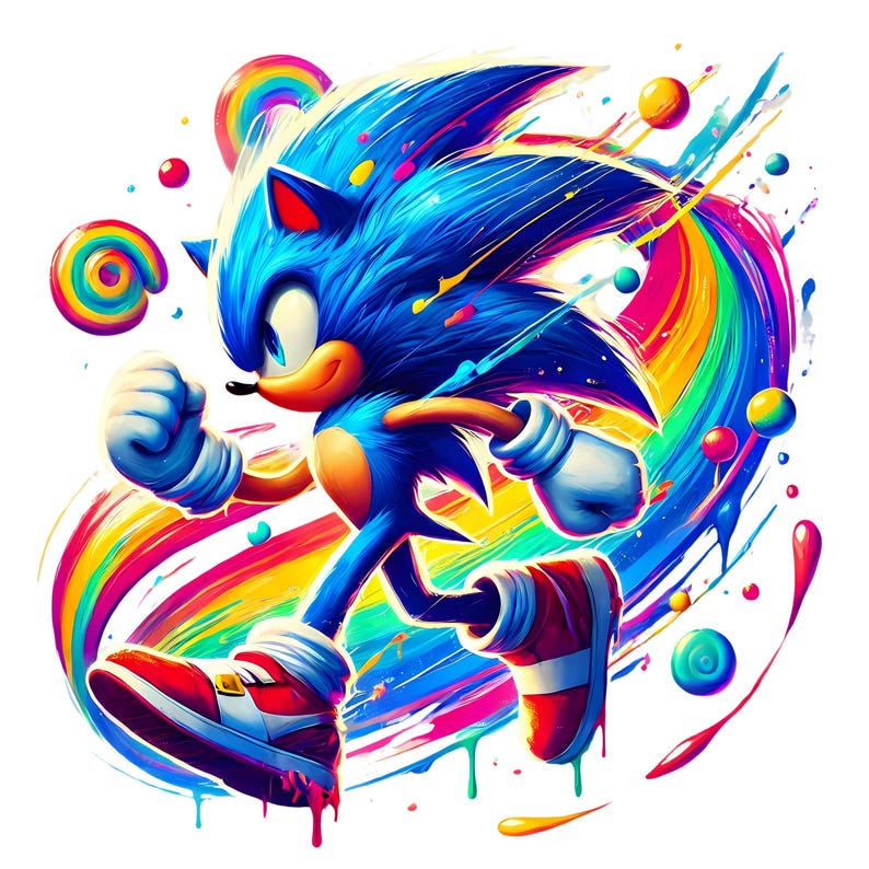 8 Vibrant Sonic Hedgehog Pngs and Jpgs- Kids Cartoon Designs for ...