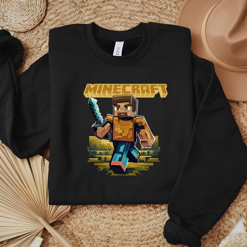 Minecraft PNG Video Game Character Design Minecraft Shirt Sublimation ...