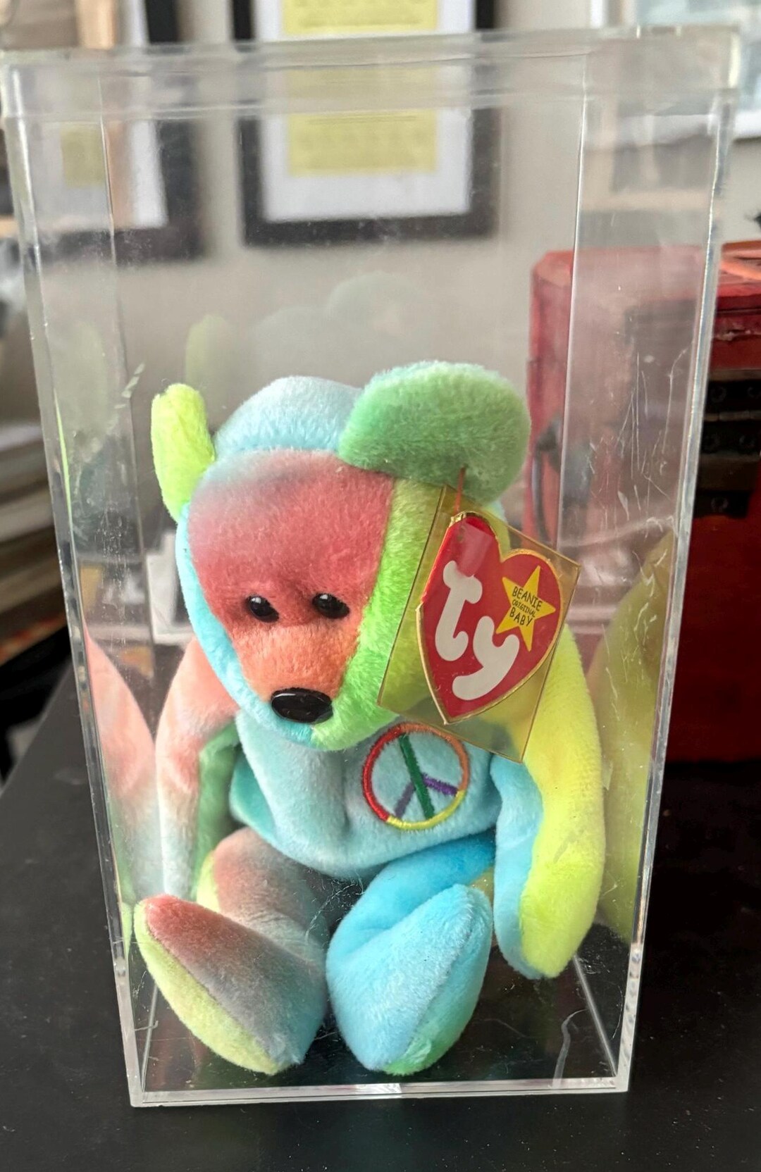 RARE 1996 Peace the Beanie Baby! Beautiful Meaning Bear - Etsy