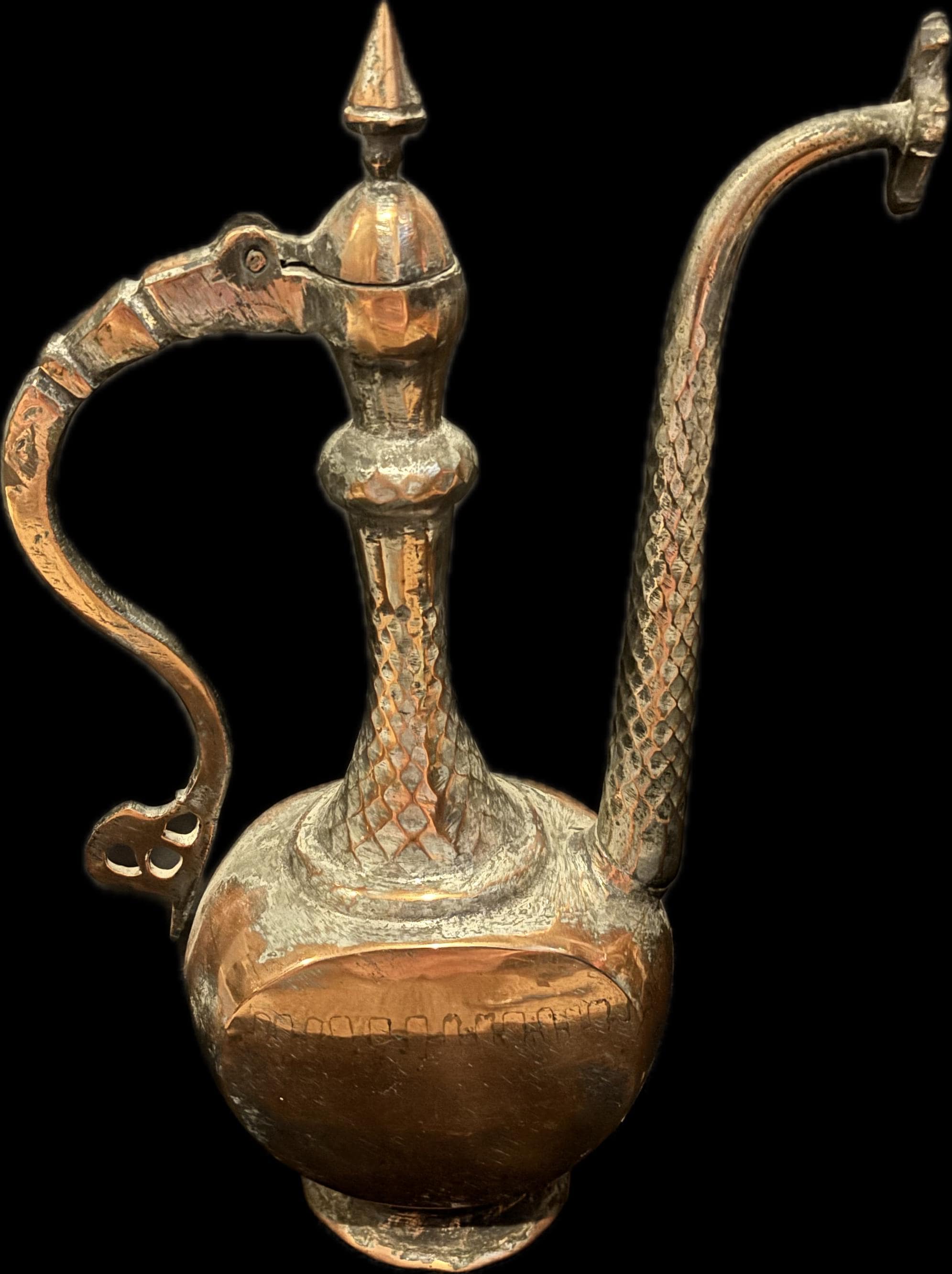 Antique Persian Copper Coffee Pot - Etsy