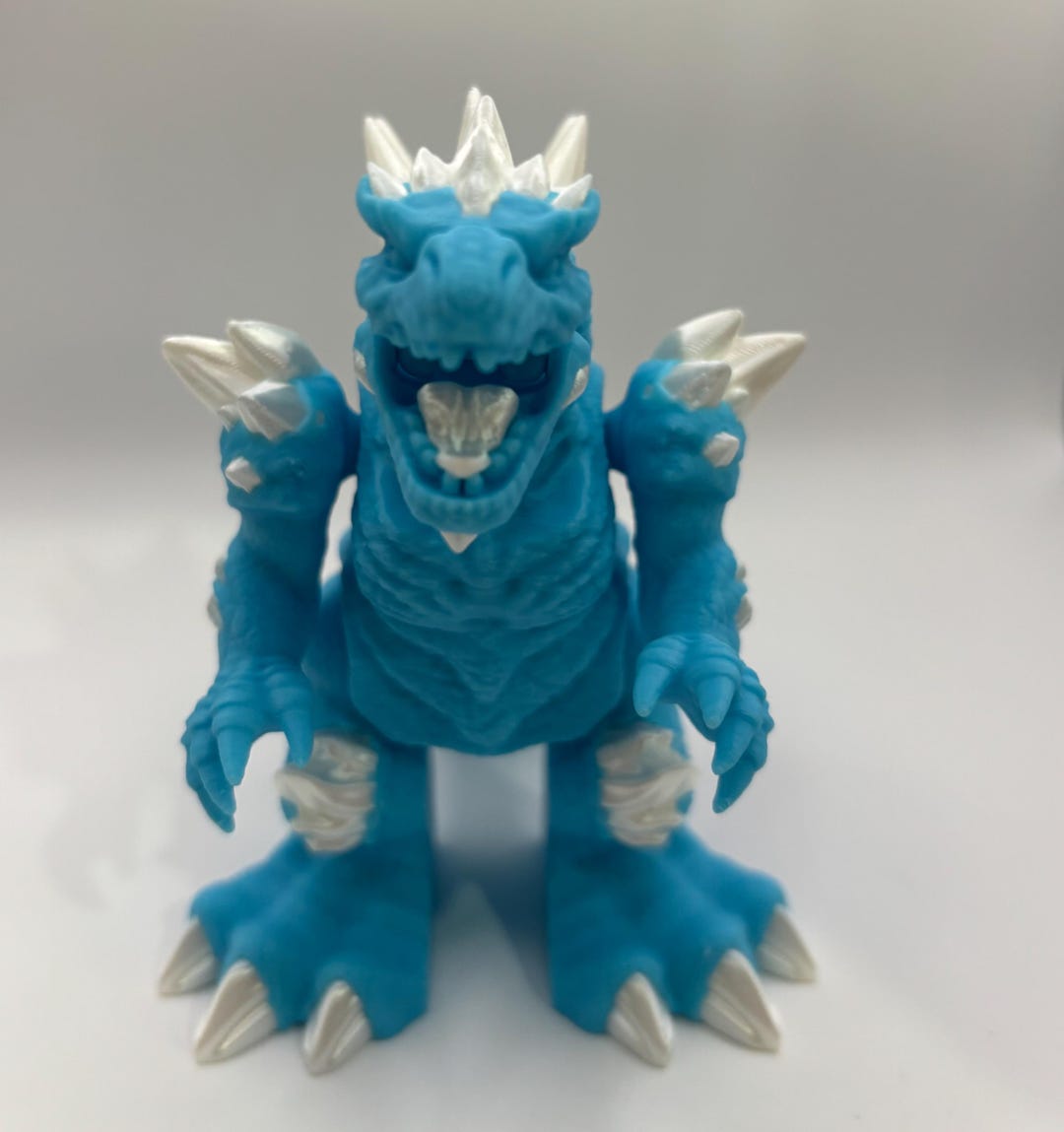 Articulated Frosted Godzilla - Etsy