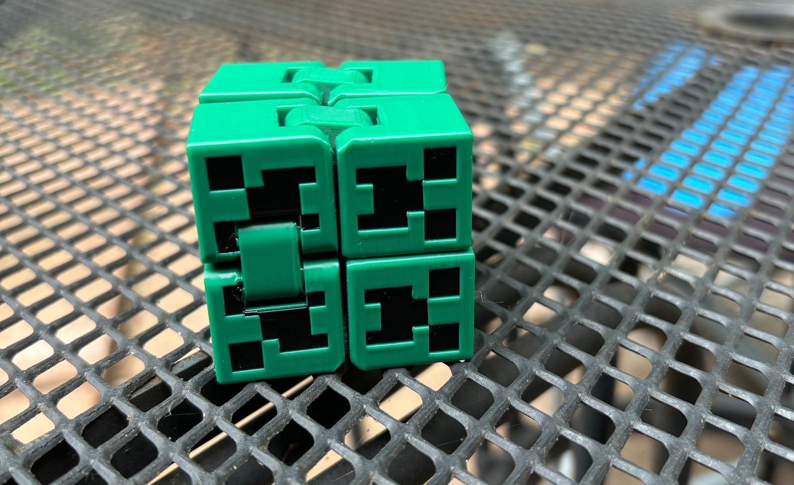 3d Printed Creeper, Fidget Cube - Etsy