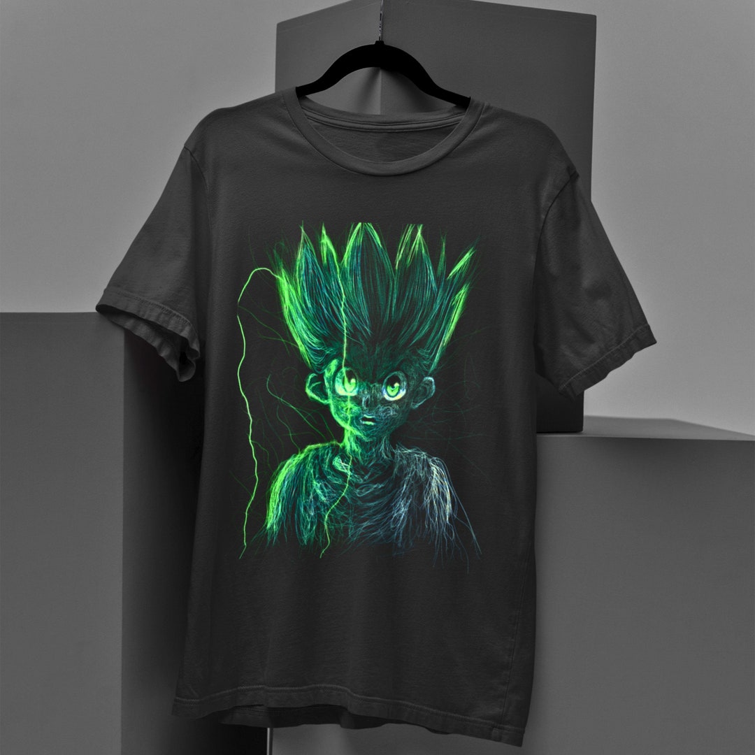 Hunter Anime Shirt, Gon Freecss Anime Tshirt, Manga Design Oversize ...