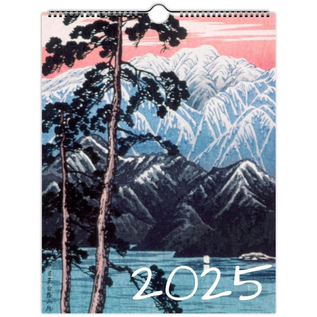 Asian Art Wall Calendars US & CA Japanese Artists, Culture, 2025 ...