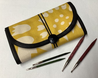 Interchangeable Needle Case Knitting Clutch Wallet for - Etsy