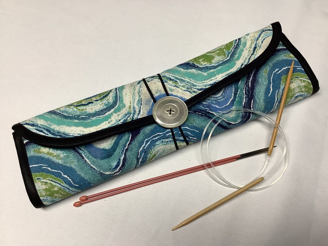 Straight and Circular Needle Case W/fabric Options - Etsy