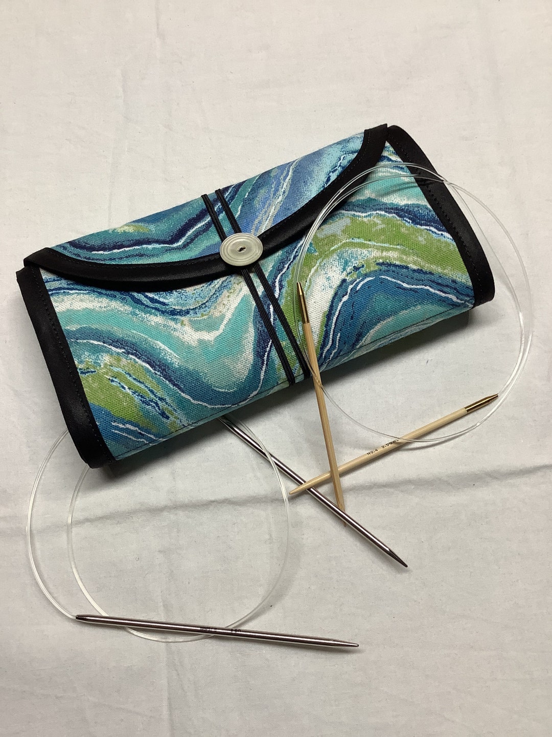 Circular Needle Case Holds 12 to 35 Needles - Etsy