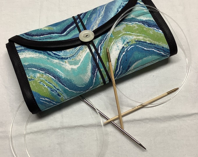 Circular Needle Case Holds 12 to 35 Needles - Etsy