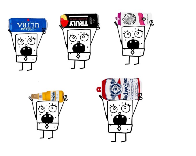 Doodlebob Digital Download, Beer, Png Download, Png File, 5 Downloads ...