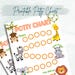 Jungle Animals Potty Training Chart, Kids Reward Chart (PDF) - Etsy