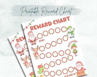 Jungle Reward Chart for Kids, Printable Reward Chart, Behaviour Chart ...