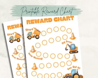 Ocean Reward Chart for Kids, Printable Reward Chart, Behaviour Chart ...