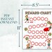 Elves Reward Chart, Christmas Chore Chart (printable Digital Download ...