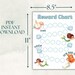 Mermaid Reward Chart for Kids, Printable Reward Chart, Behavior Chart ...
