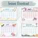 2025 Printable Calendar for Kids, Children's Calendars, Homeschool ...