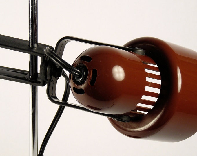 Panton Era Brown Desk Lamp 1960's - Etsy