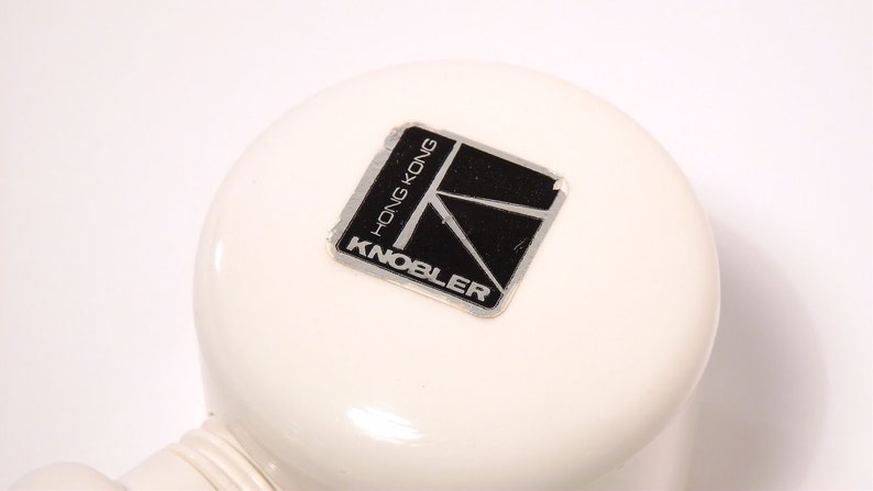 Mod White Melamine Vise Nutcracker by Knobler - Etsy