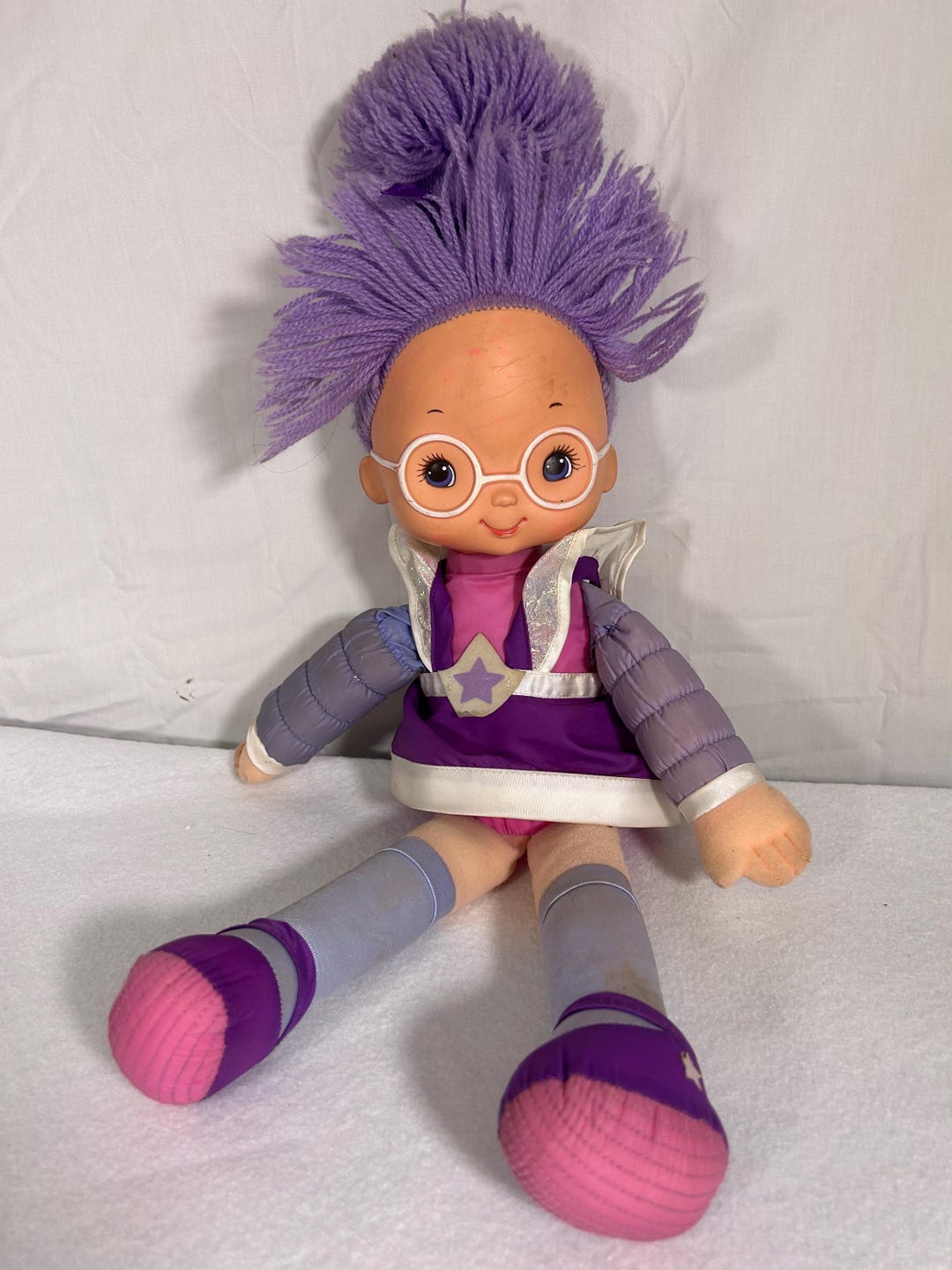 1980s Rainbow Brite Large Shy Violet Doll - Etsy