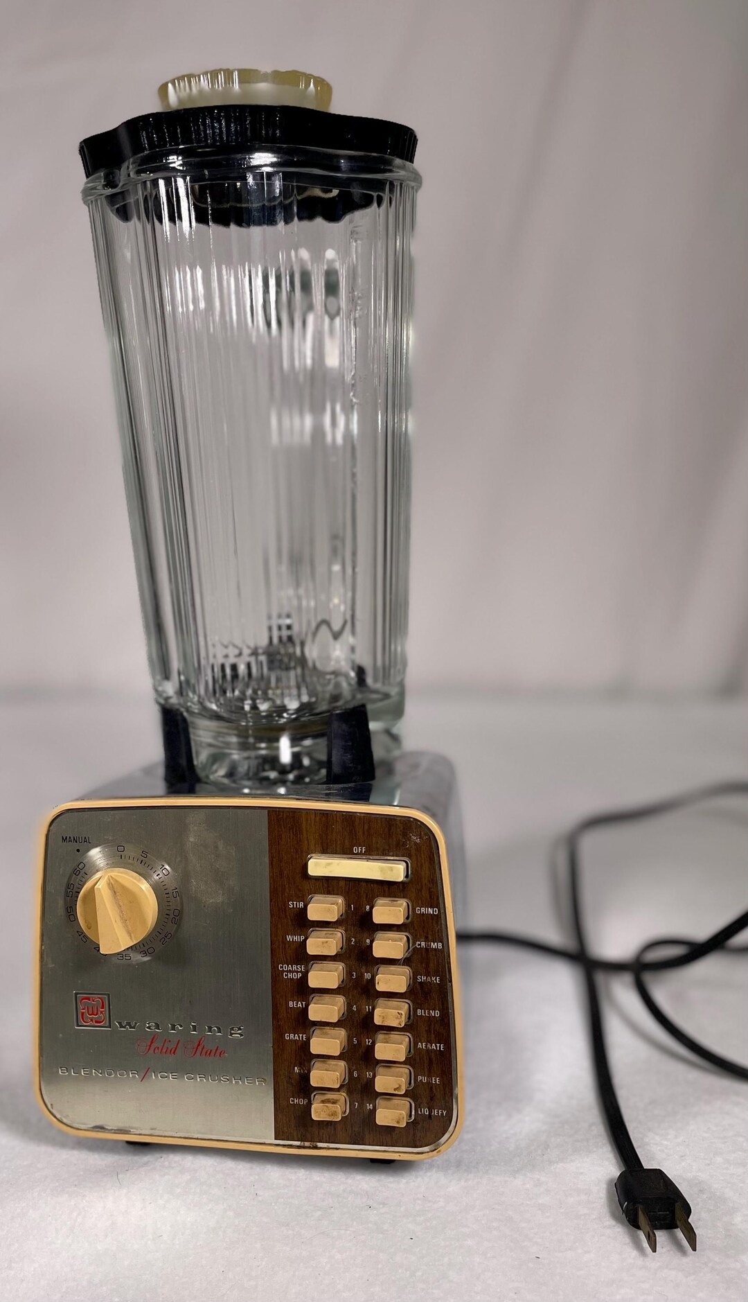 Waring Blender/ice Crusher 14 Speed Push Button "solid State" | Vintage ...