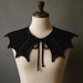 Batwing Crochet Collar Pattern: Witchy Gothic Accessory PDF - Etsy