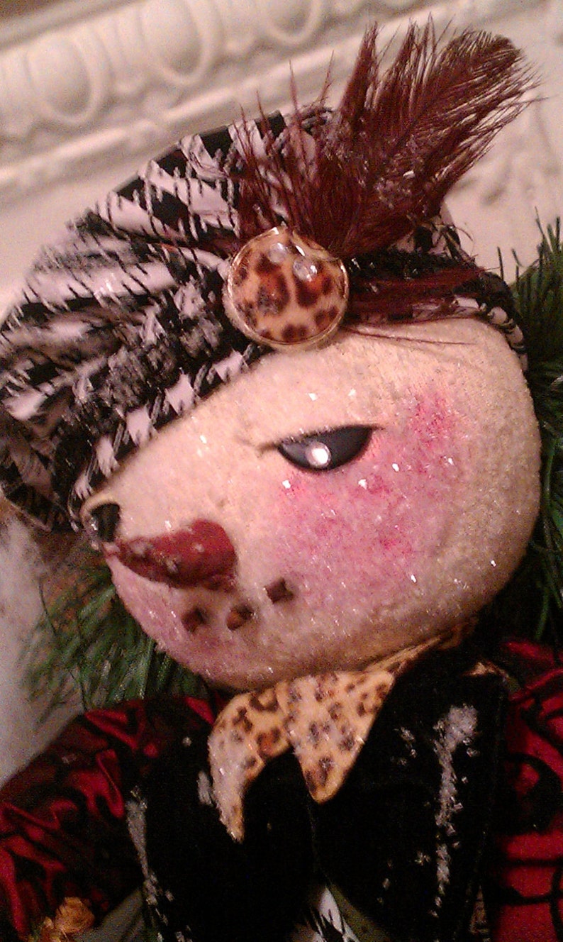 Pierre Sneaux,, Original Country French Snowman Pattern, PDF Version - Etsy