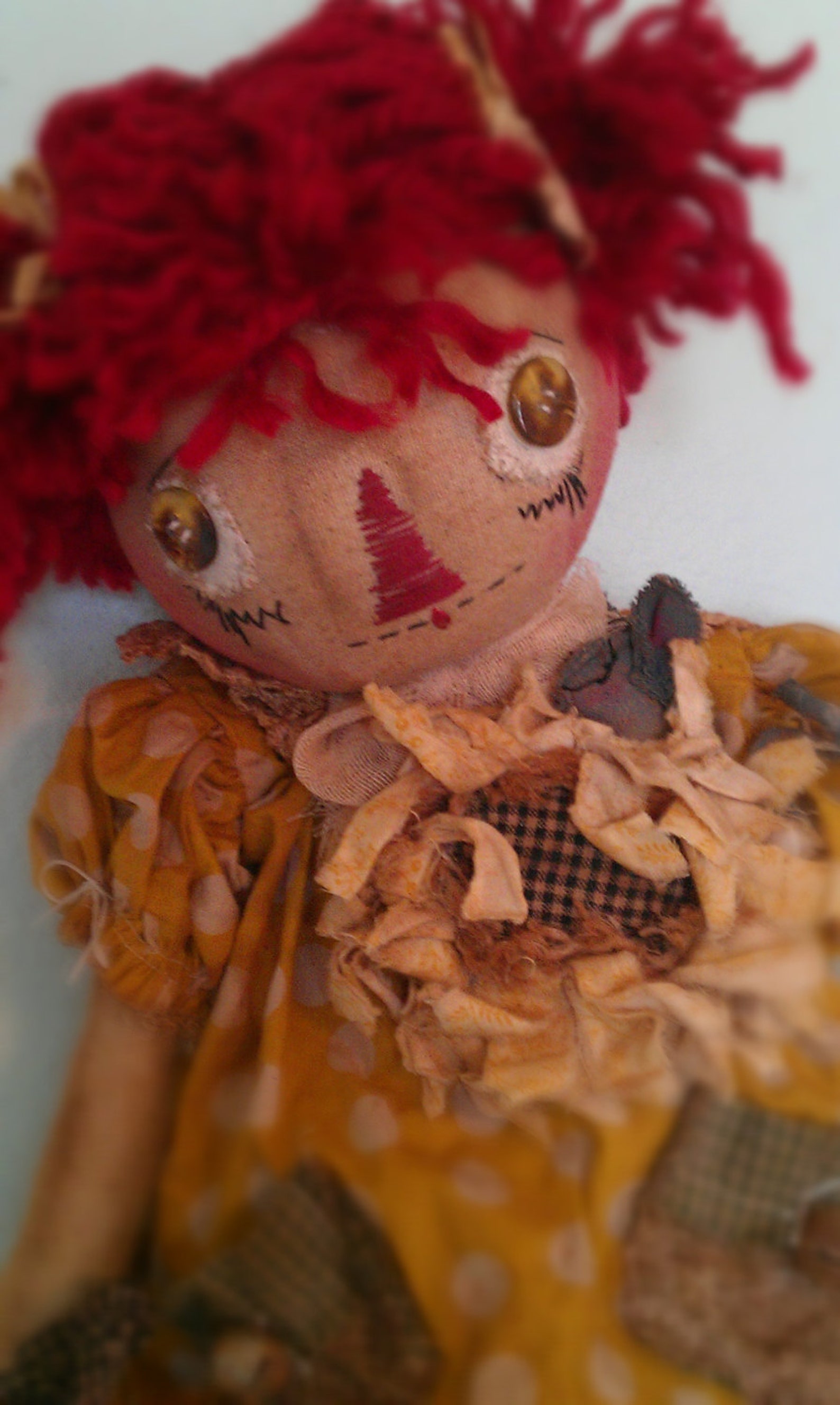 Kittie, Kat and Mouse, 24" Primitive Raggedy Doll Pattern, PDF Version ...