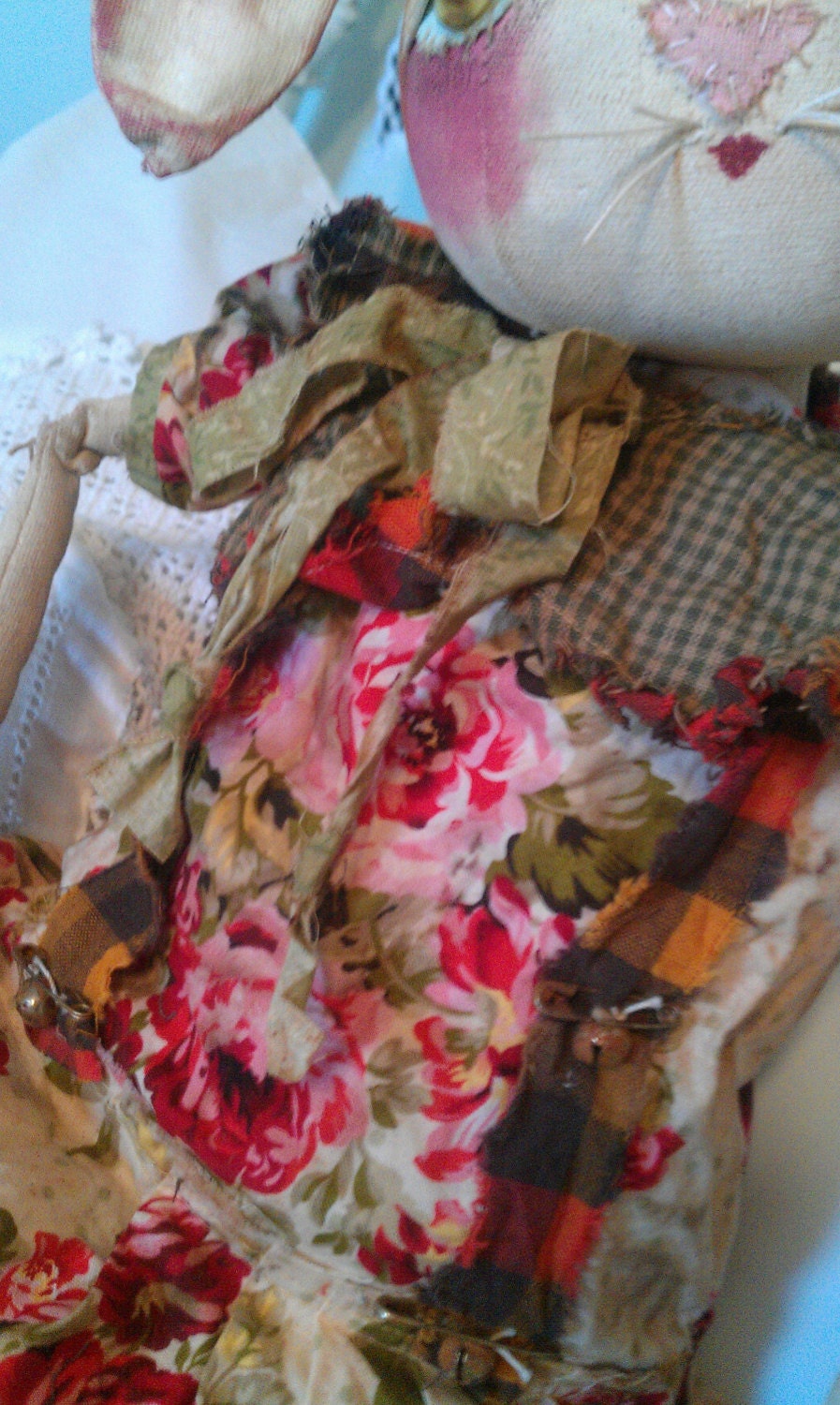 Ruby's Rags,original Springtime Primitive Rabbit Pattern, PDF Version ...