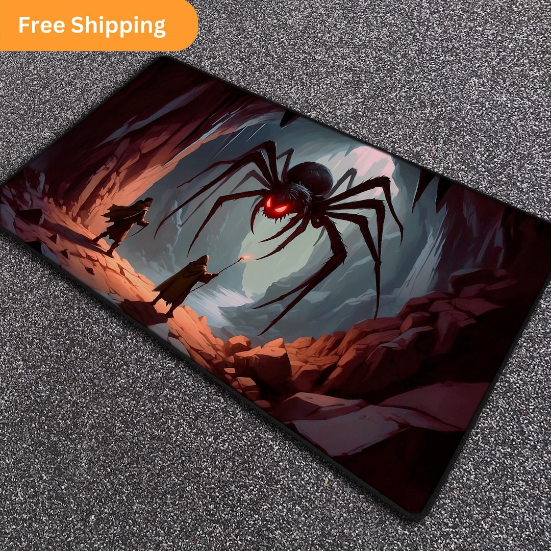 Spider's Lair MTG Playmat Deskmat Mousepad // MTG TCG // Gifts for ...