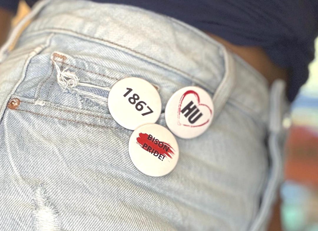 HBCU, Buttons, Howard, University, Pins, Accessories, Crafts - Etsy