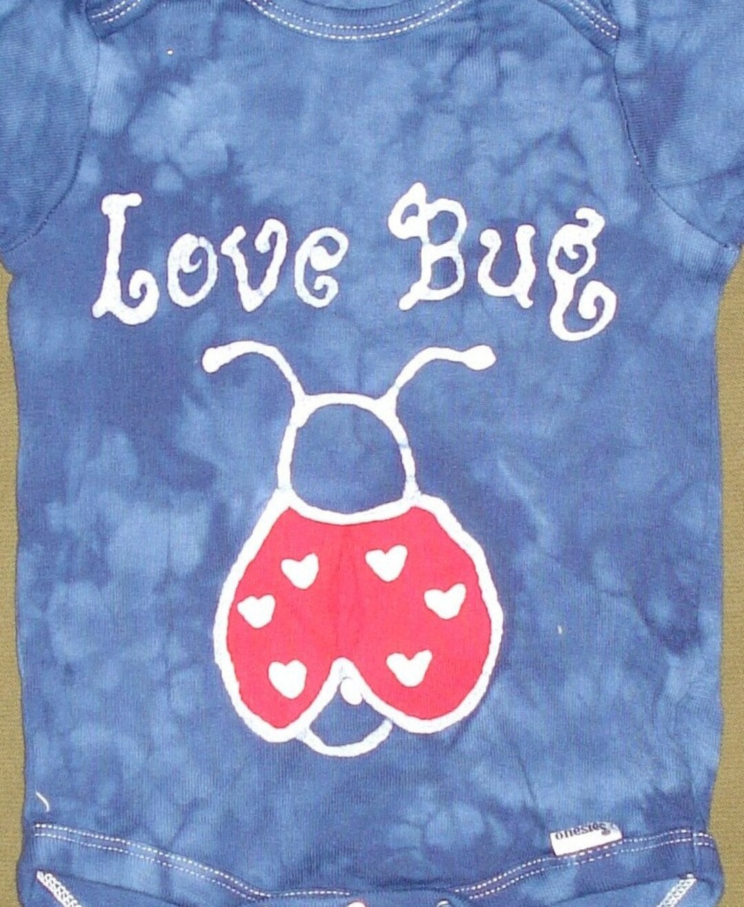 Lady Bug Love Bug Baby Batik Onesie for Valentines Day CUSTOM MADE - Etsy