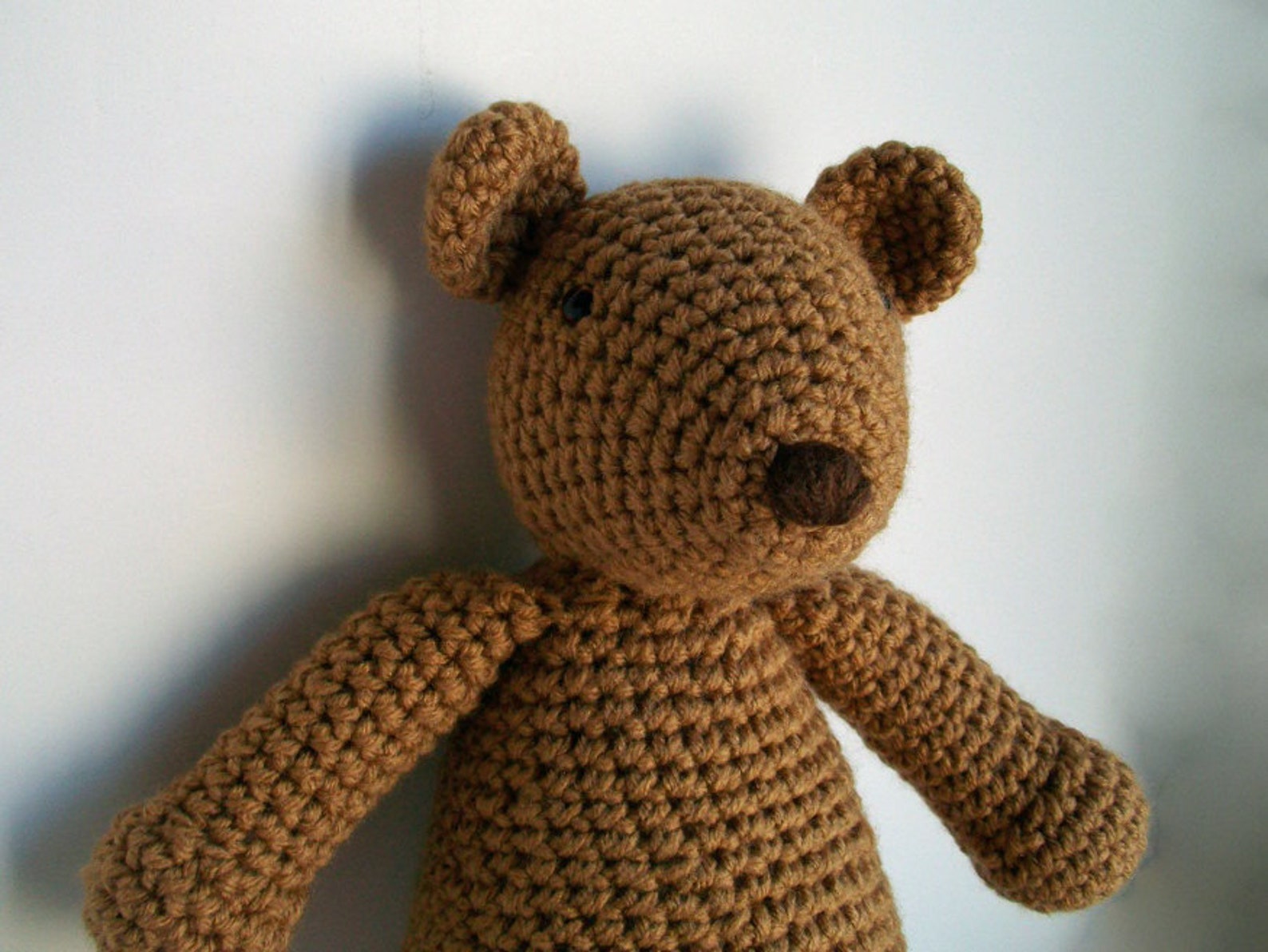 Toasty Teddy Bear Crochet Pattern - Etsy