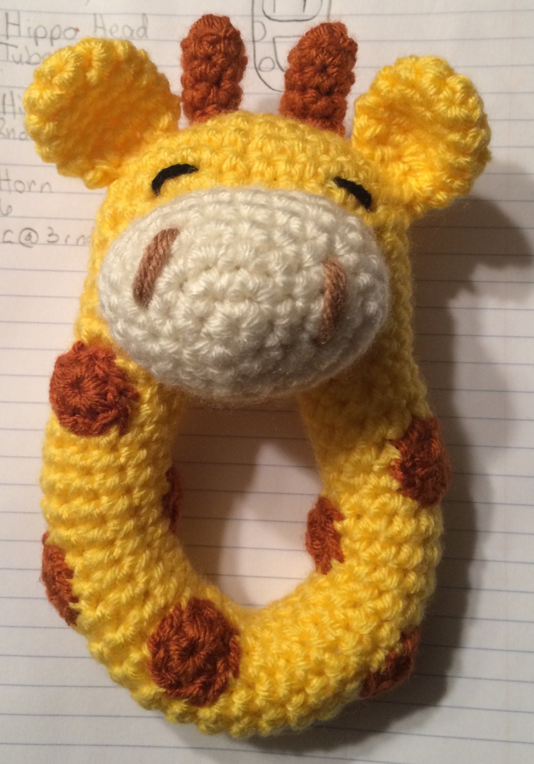 Gibby the Giraffe Crochet Pattern - Etsy