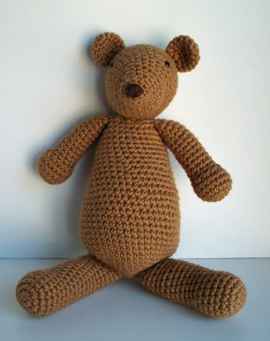 Toasty Teddy Bear Crochet Pattern - Etsy